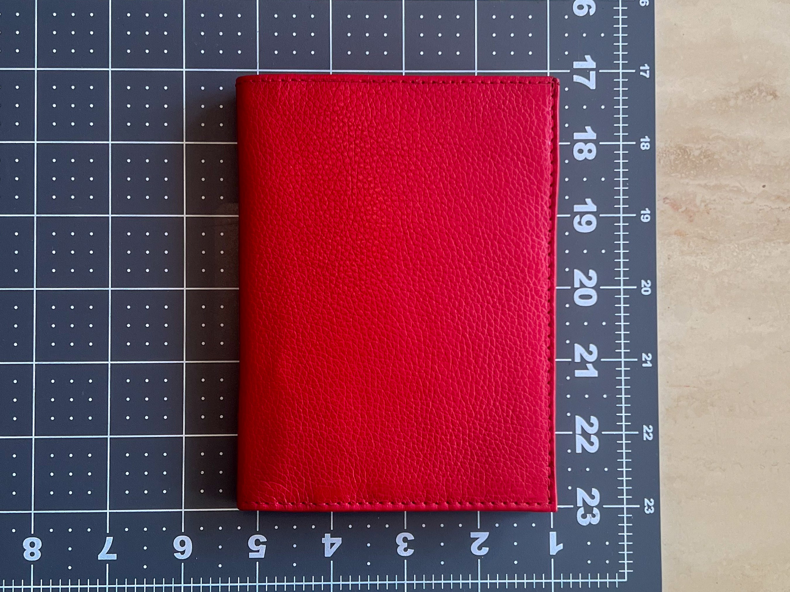 Wallet Jotter in Red – TraniDesigns